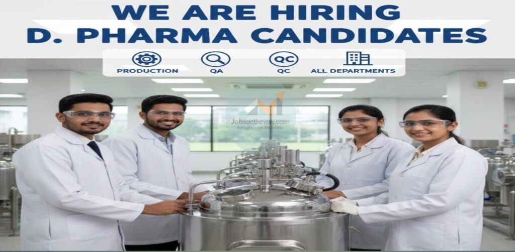 🌟Start Your Career in the Pharma Industry - D. Pharma Job Opportunities ...